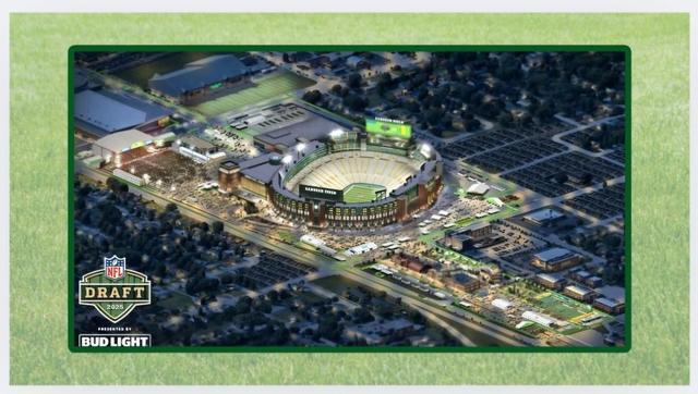 Green Bay’s Ready for Fans and Millions of Dollars at the NFL Draft ...