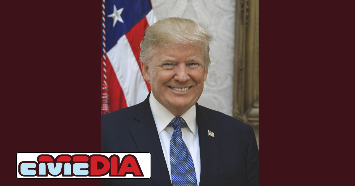Donald Trump attends Green Bay rally in safety vest - Civic Media