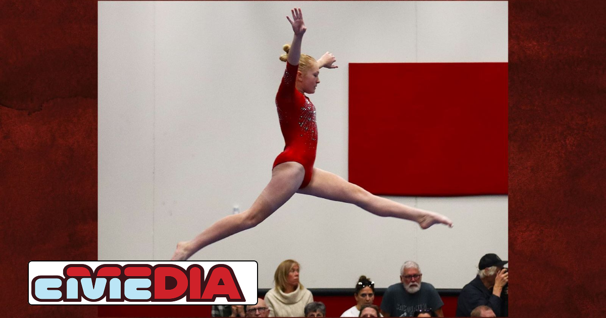 Winter sports gymnastics underway Assumption girls