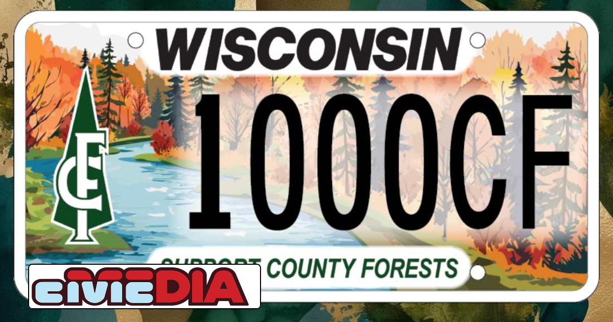 Wisconsin DMV Unveils New Specialty Plate to Support Forest ...