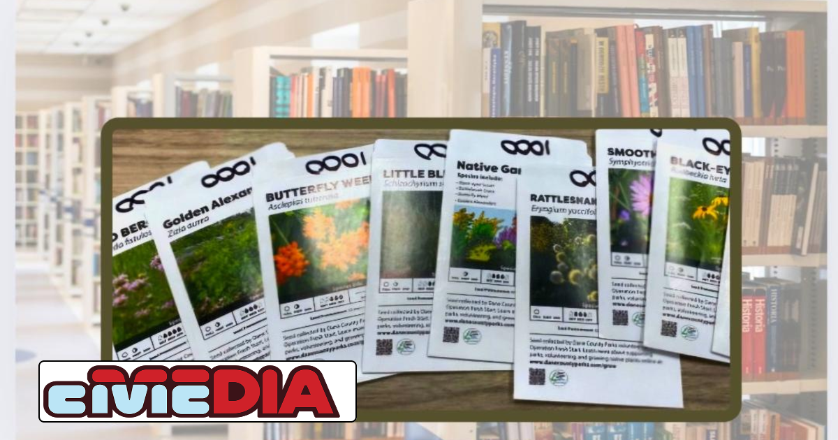 Check Out Free Seeds at the Library to Grow Native Plants Now - Civic Media
