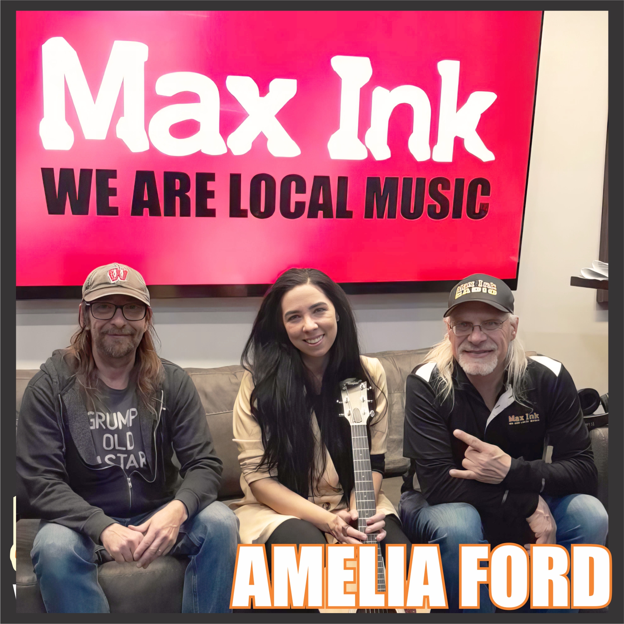 Amelia Ford is Live in the Lair on Max Ink Radio - Civic Media