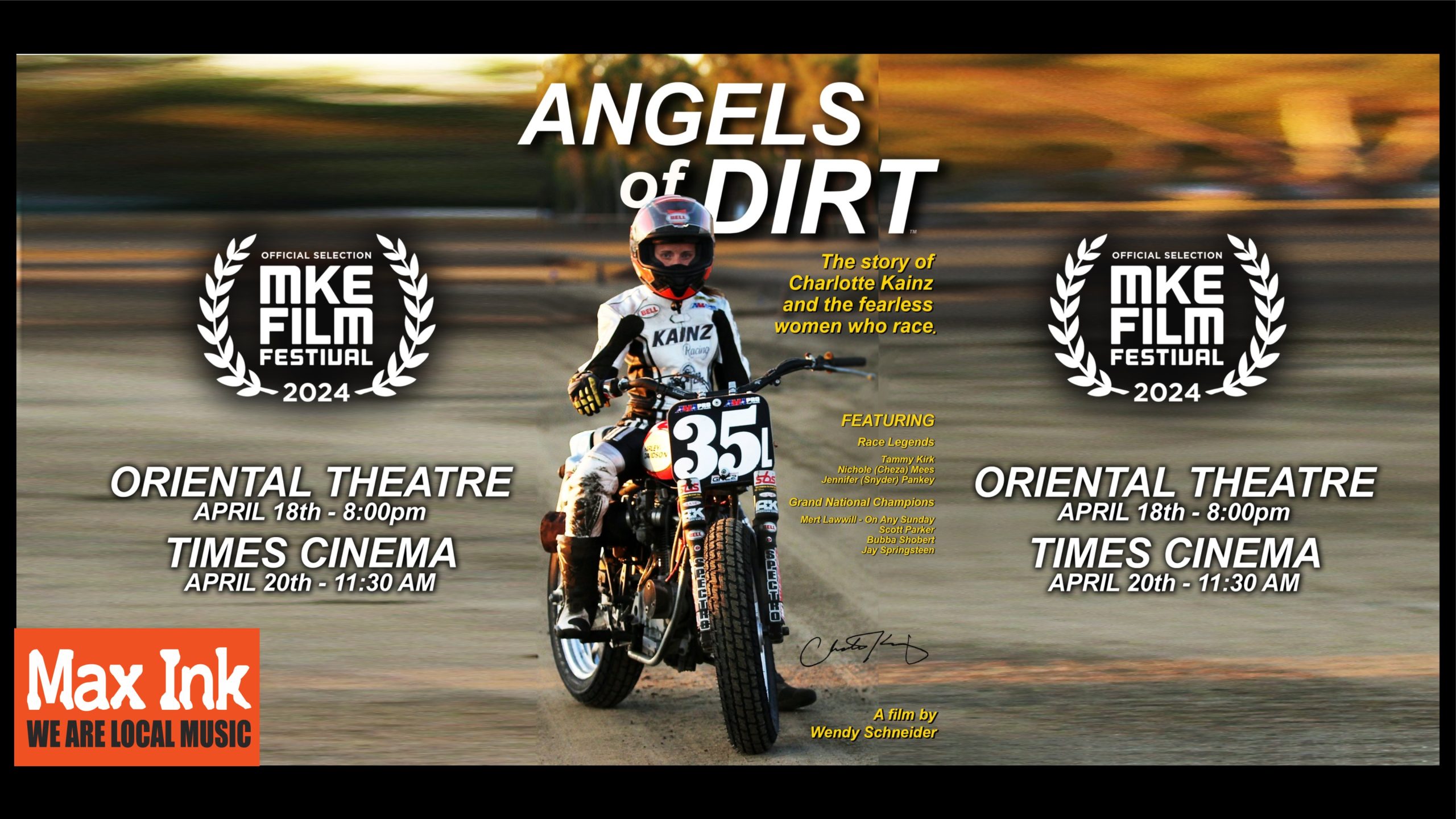 Filmaker Wendy Schneider talks “Angels of Dirt” premiere on Max Ink Radio