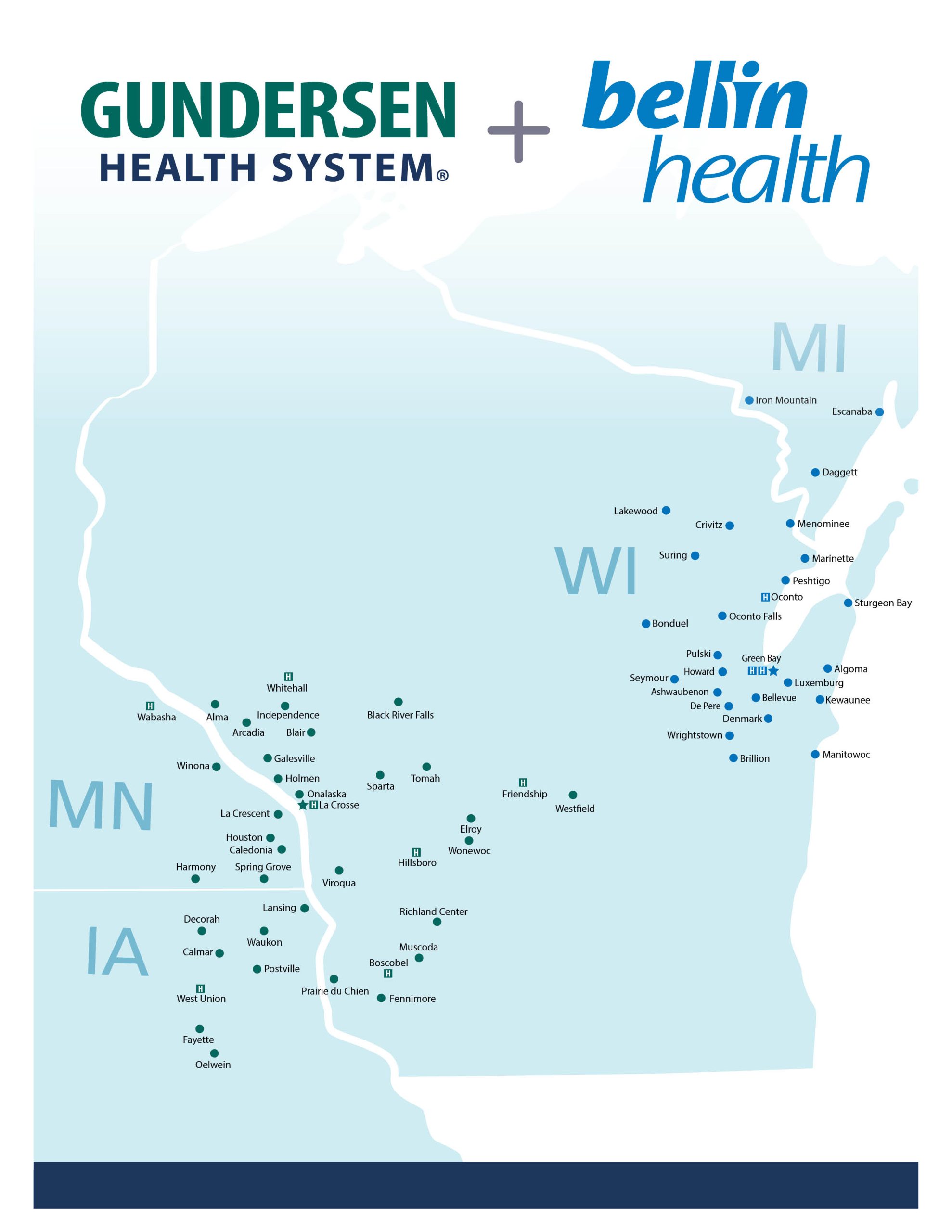 Gundersen, Bellin health systems announce they will become Emplify ...