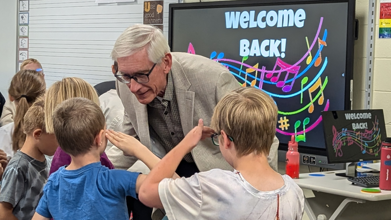Governor Tony Evers visits Oshkosh to kick off new school year - Civic ...