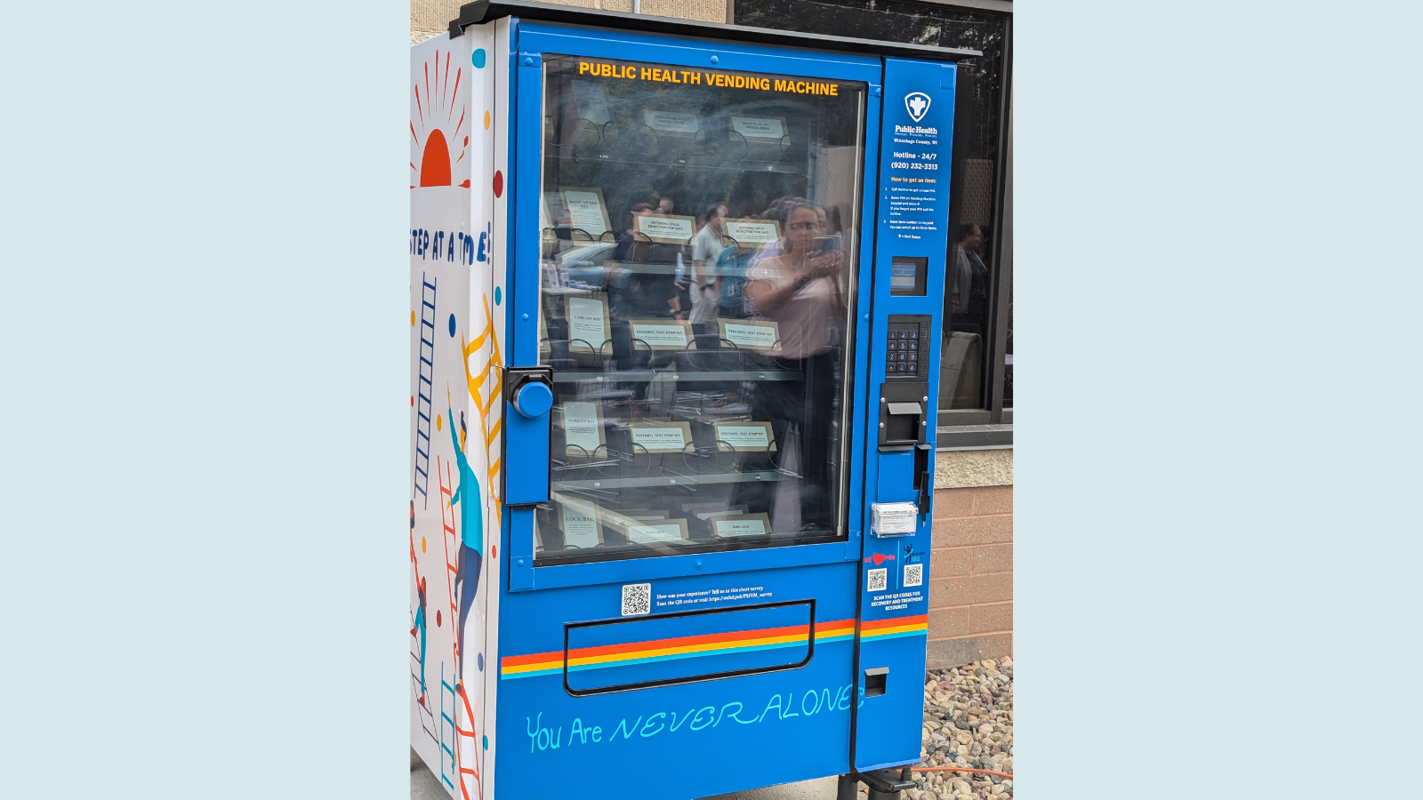 Public Health Vending Machines unveiled in Winnebago County - Civic Media