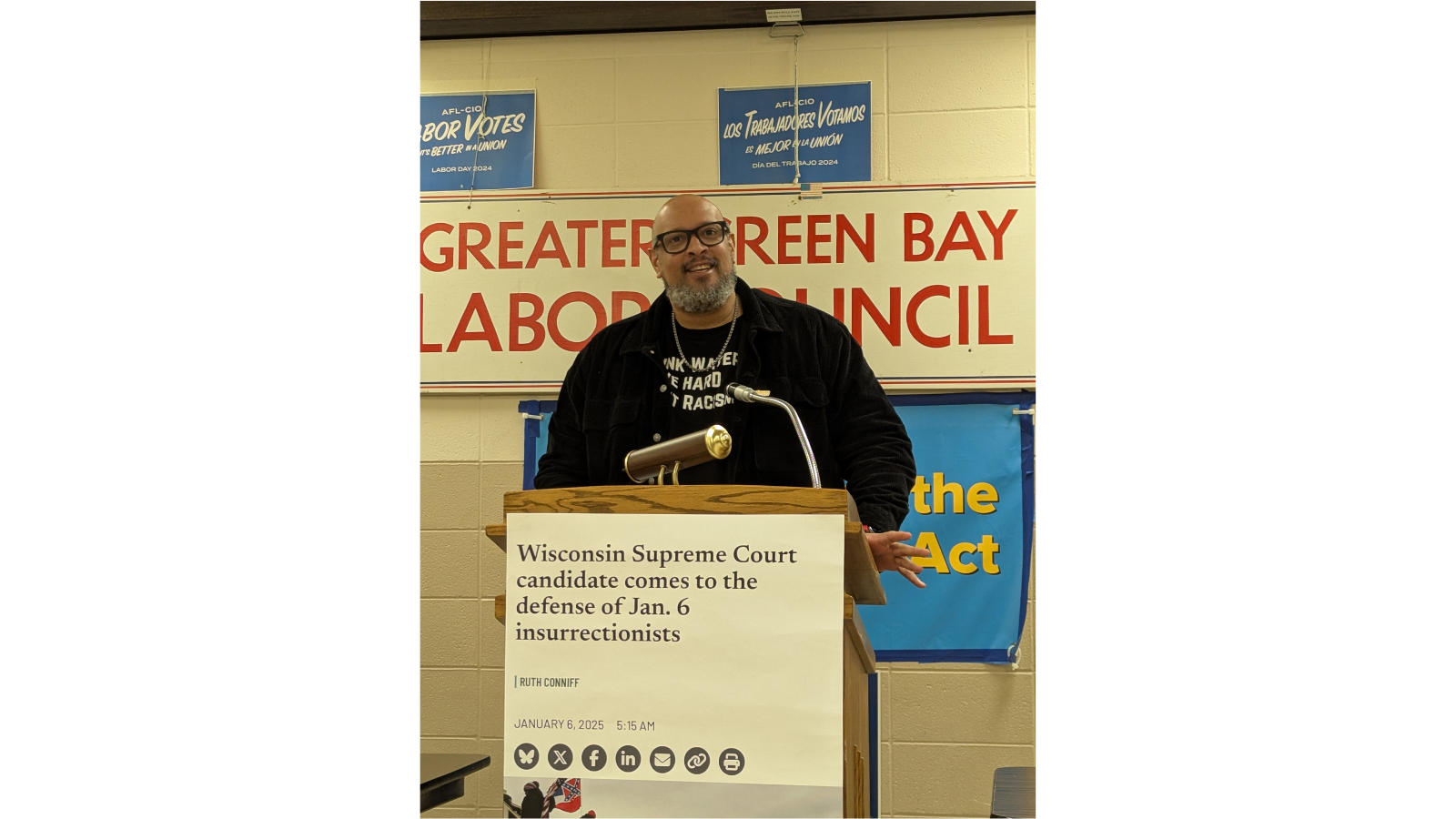 Harry Dunn Encourages Green Bay and Wisconsin to Stay Involved - WGBW ...