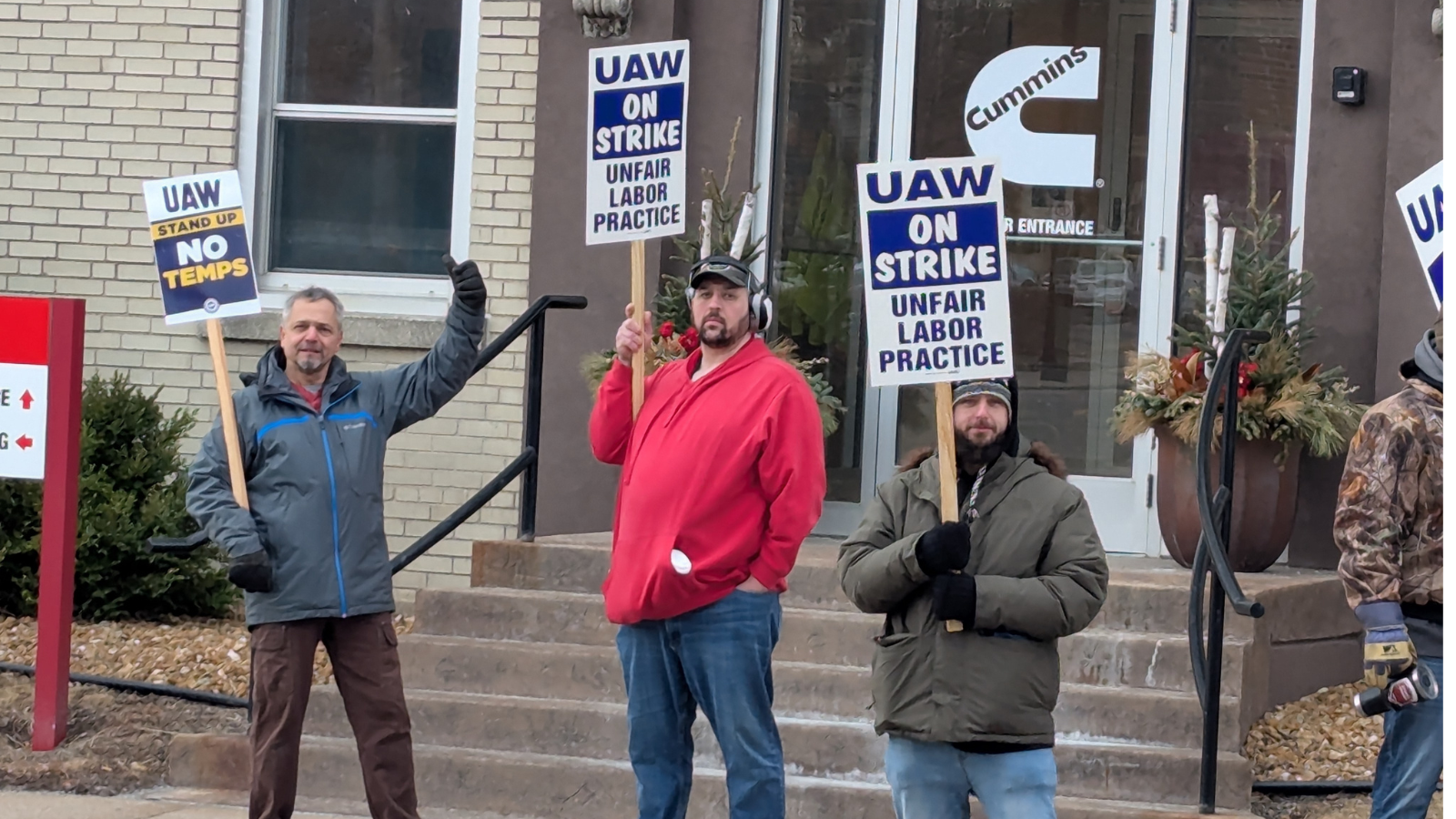 Legislators support UAW Local 291 strike at Cummins - Civic Media