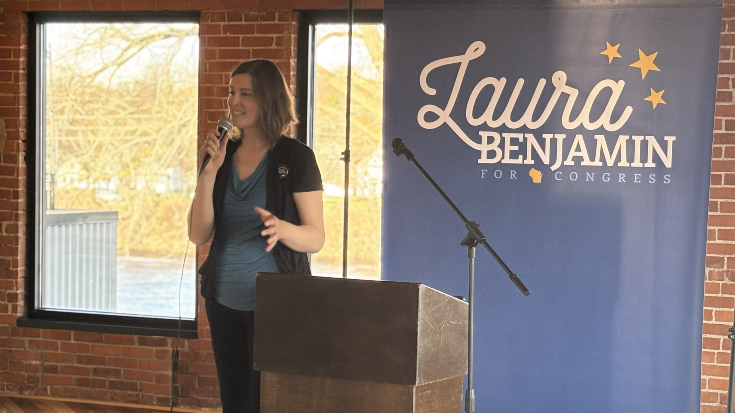 Laura Benjamin Shares Campaign Goals in Congressional Bid