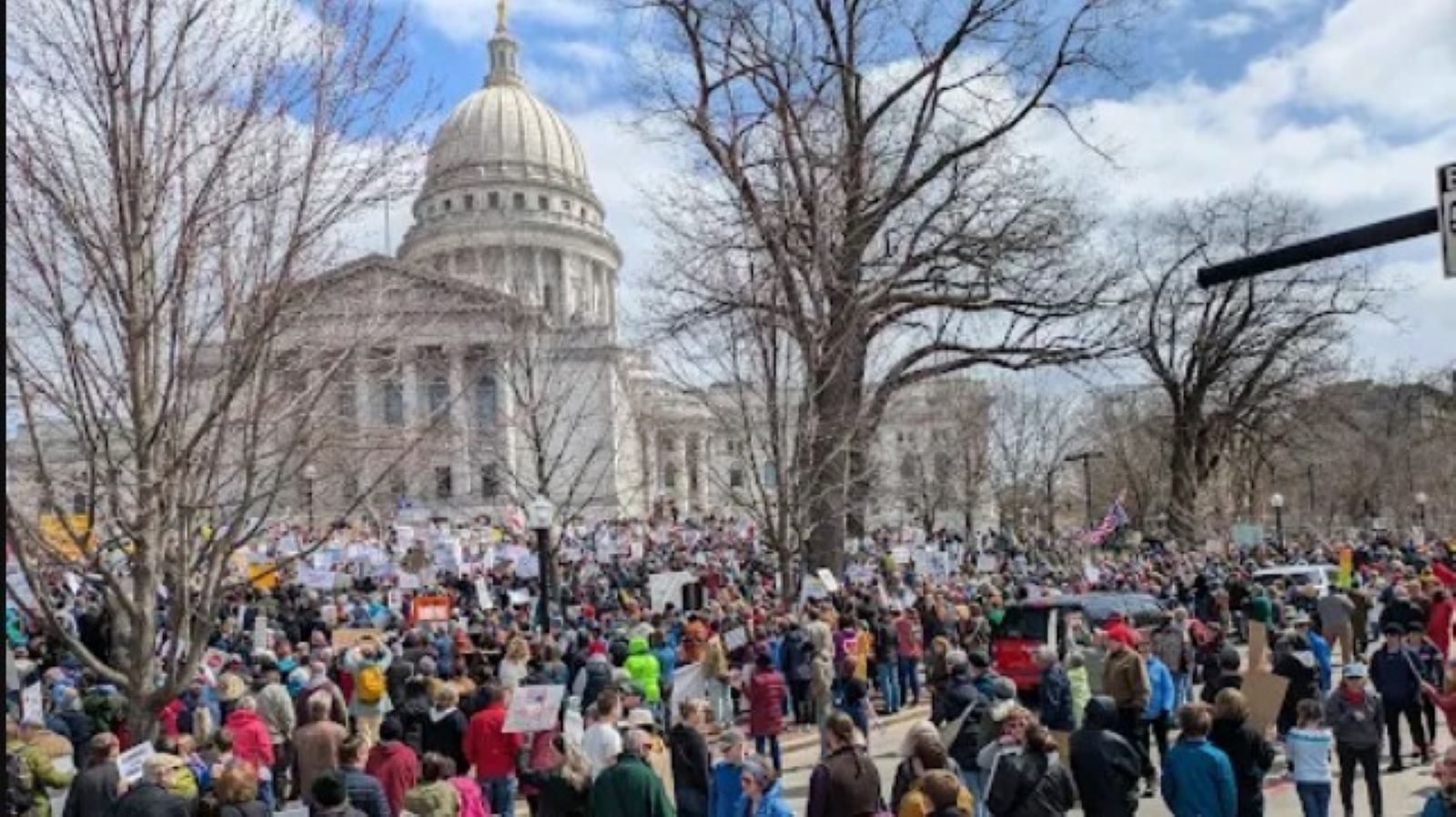 Protests in Wisconsin