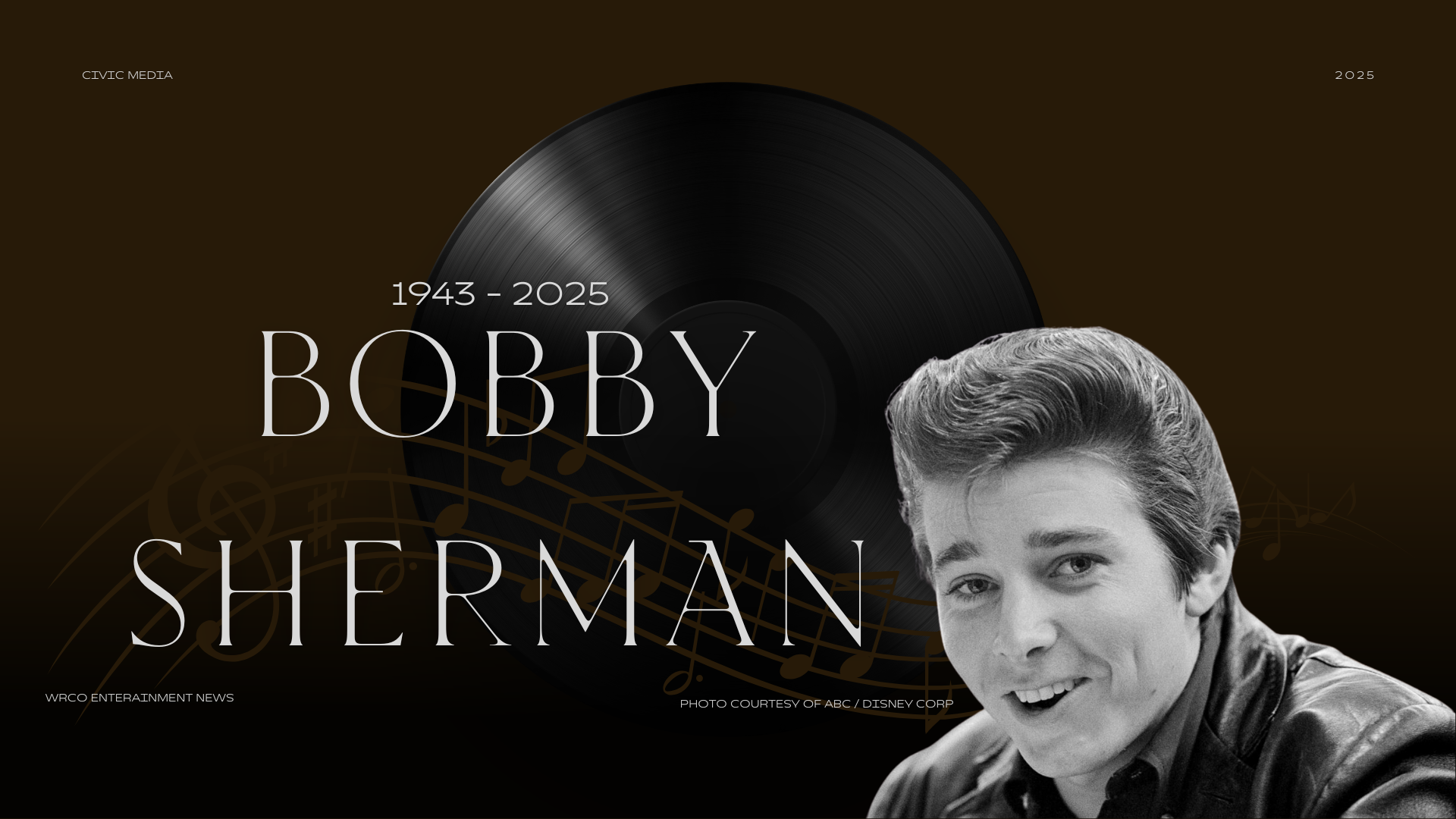 One-time teen idol Bobby Sherman dies, Civic Media remembers him - WIRI ...
