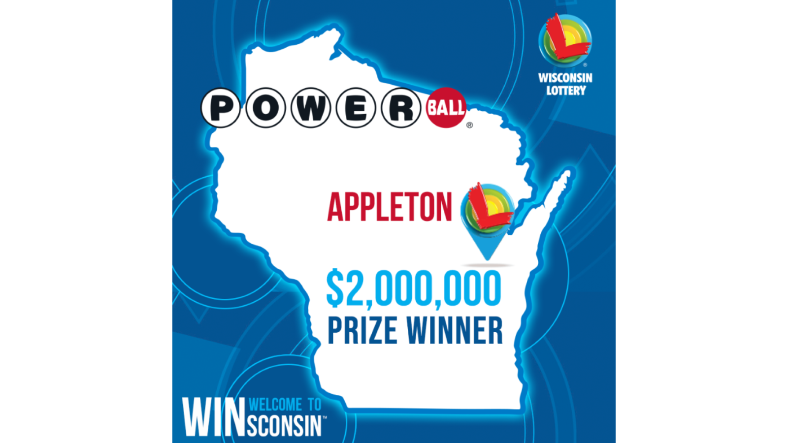 $2 million Powerball winning ticket sold in Appleton - WGBW - Green Bay