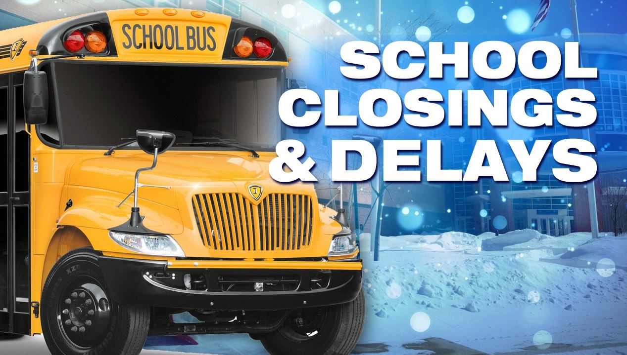 MAX FM School Clsoings and Delays 12/10/25 | Civic Media: Hometown ...