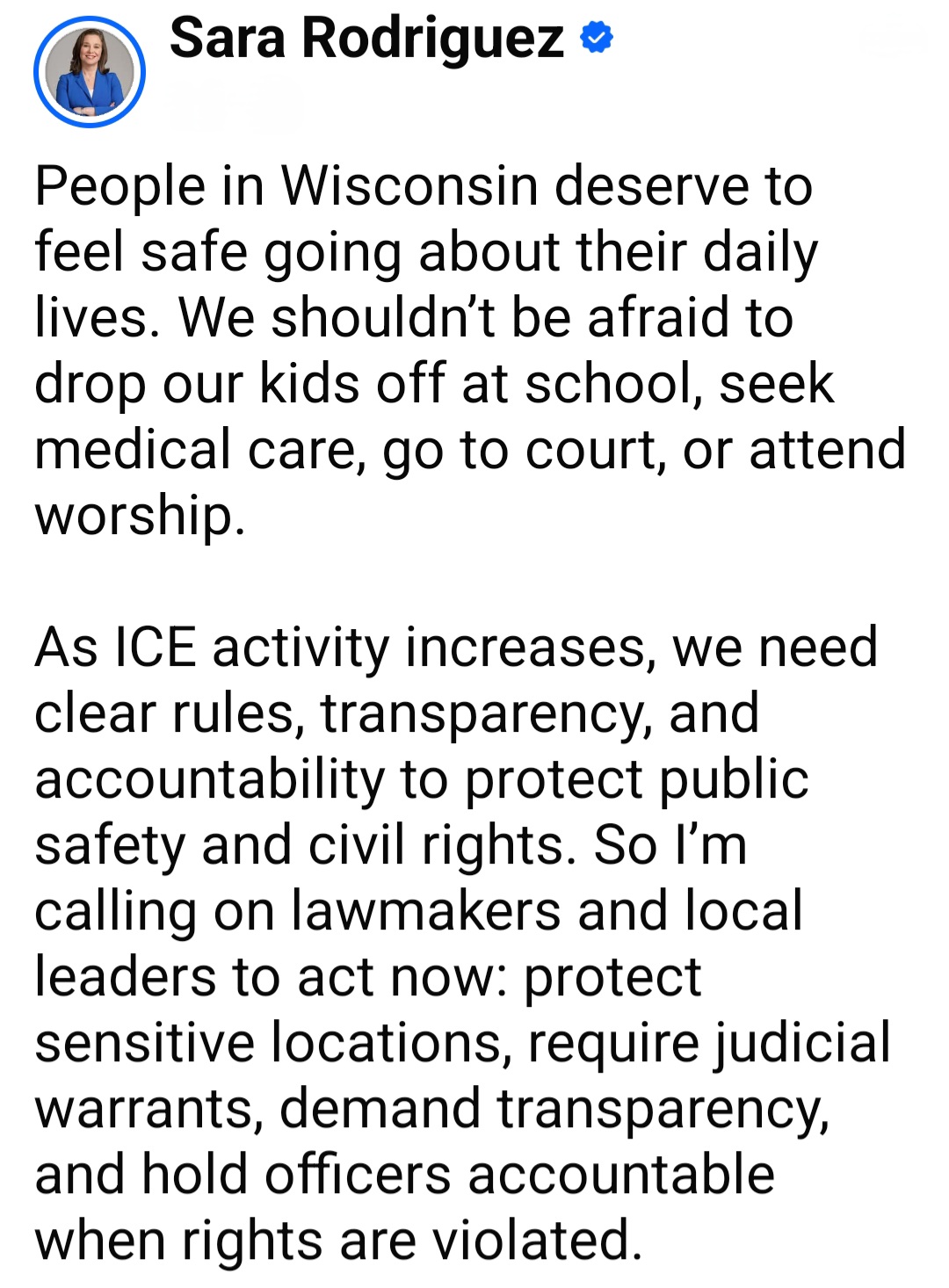 Wisconsin Lt. Gov. Calling for State Rules on ICE Activity - Civic Media