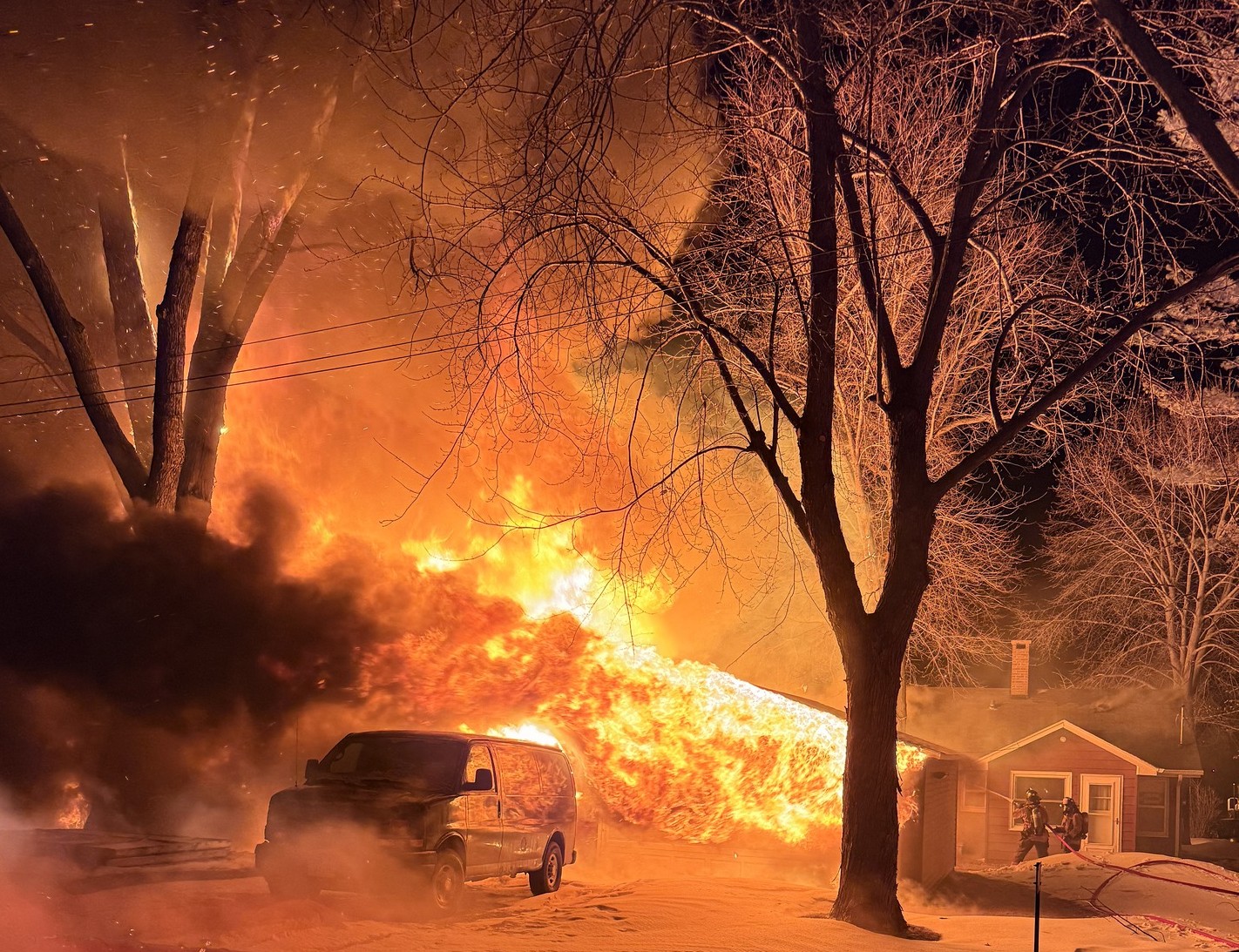 Major Fire in Fox Lake - Civic Media